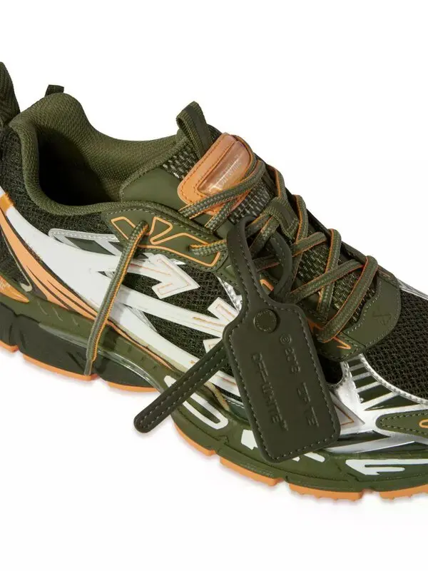 Off-White Be Right Back" Sneakers - Green