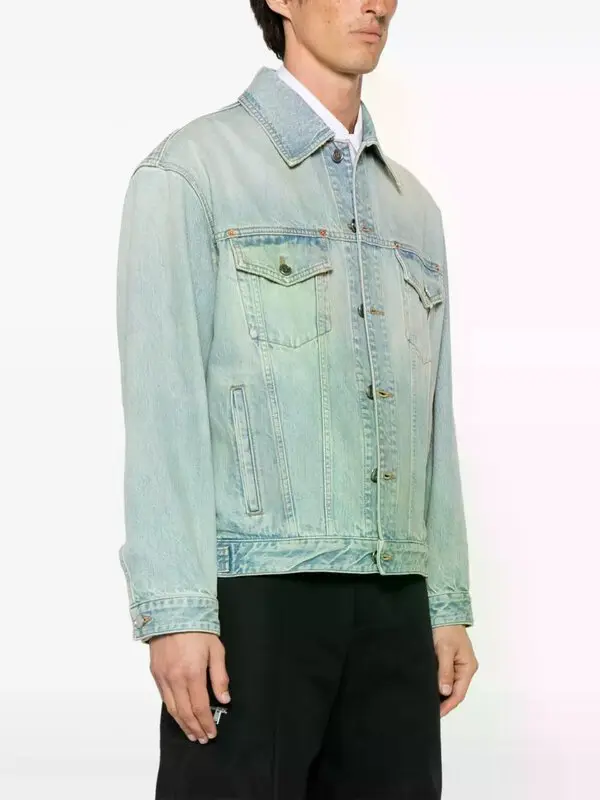 Valentino Garavani Logo-embossed Denim Jacket