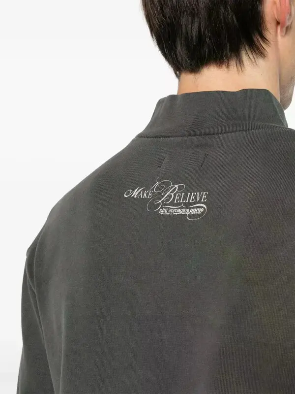 ERL Logo-print Turtleneck T-shirt