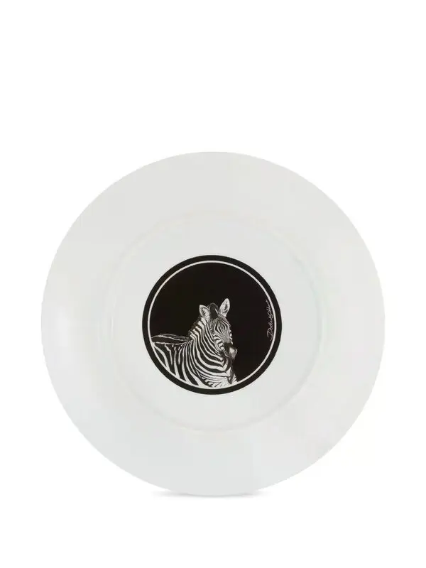 Dolce & Gabbana Zebra-print Dessert Plates