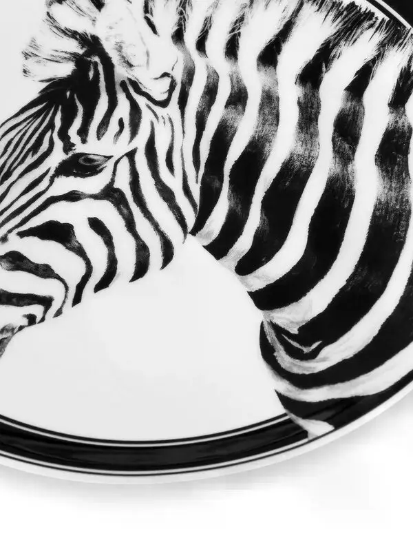 Dolce & Gabbana Zebra-print Dessert Plates