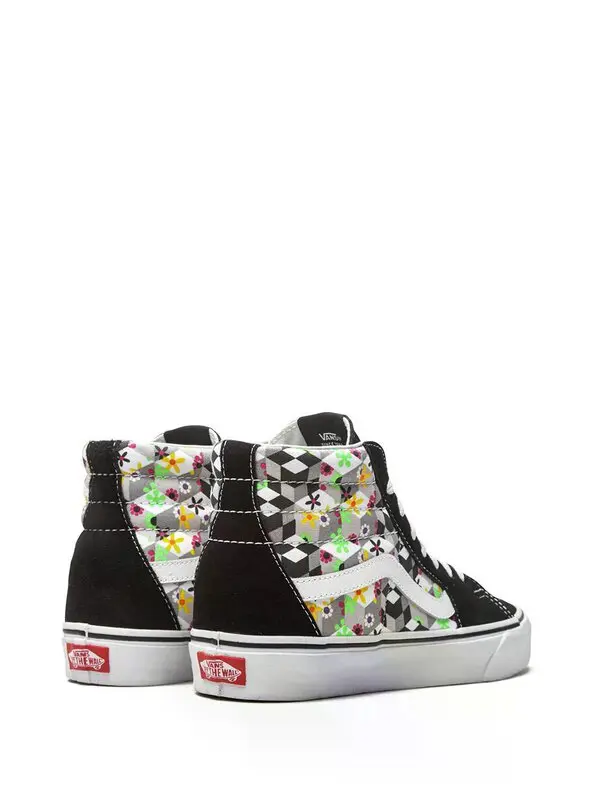 VANS Sk8-hi Checker Cubes Sneakers - Black