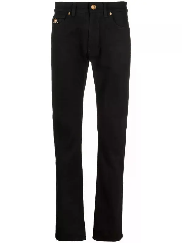 Versace Mid-rise Slim-fit Jeans