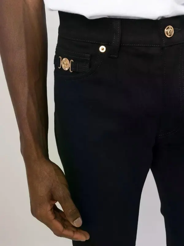 Versace Mid-rise Slim-fit Jeans