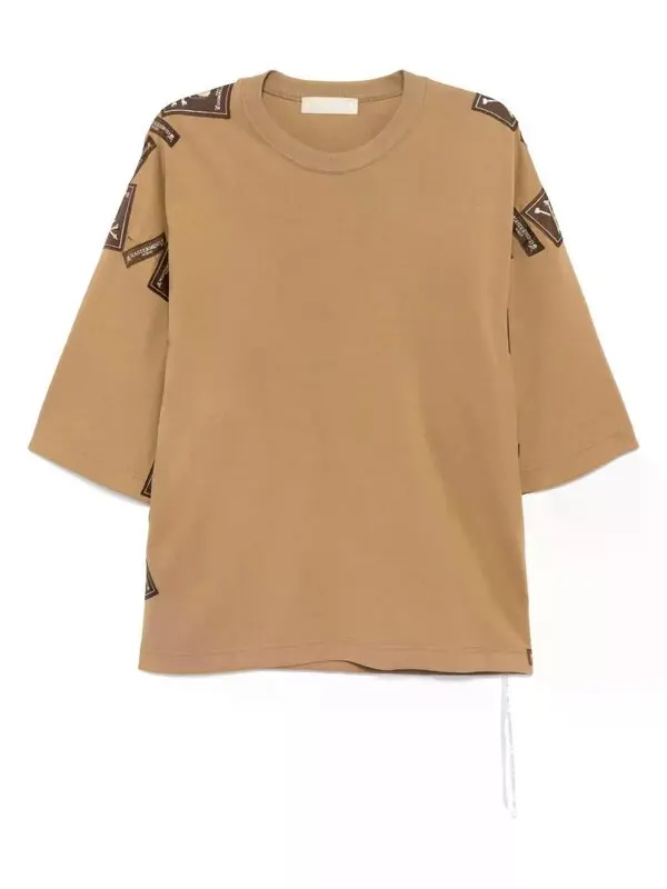 MASTERMIND WORLD Logo-embroidered T-shirt