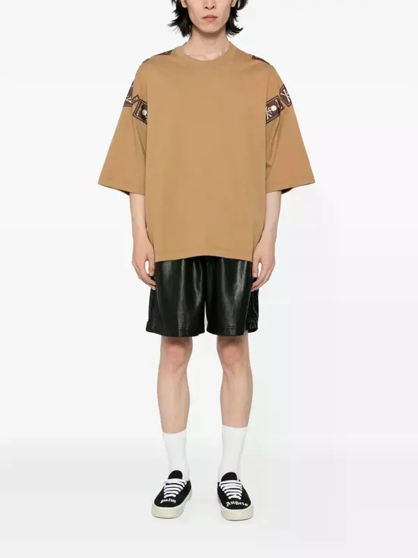 MASTERMIND WORLD Logo-embroidered T-shirt