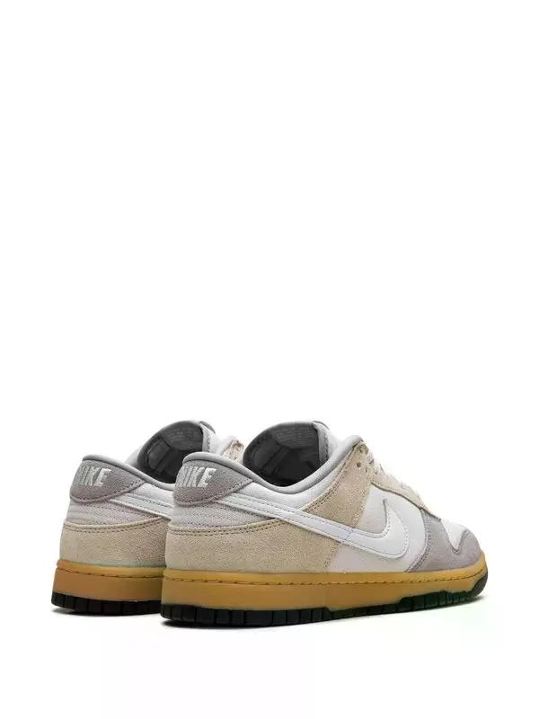 Nike Dunk Low Suede & Canvas Sneakers - Neutrals
