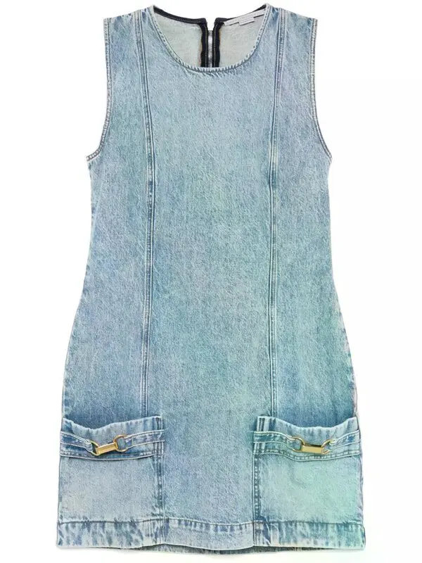 Stella McCartney Clasp-embellished Sleeveless Dress