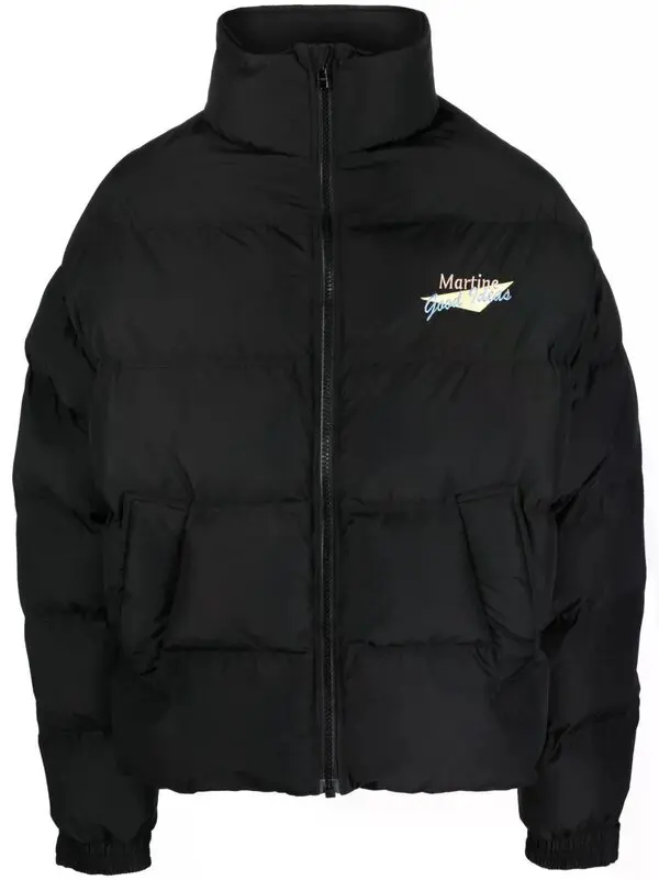 Martine Rose Logo-embroidered Padded Jacket