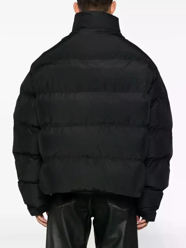 Martine Rose Logo-embroidered Padded Jacket