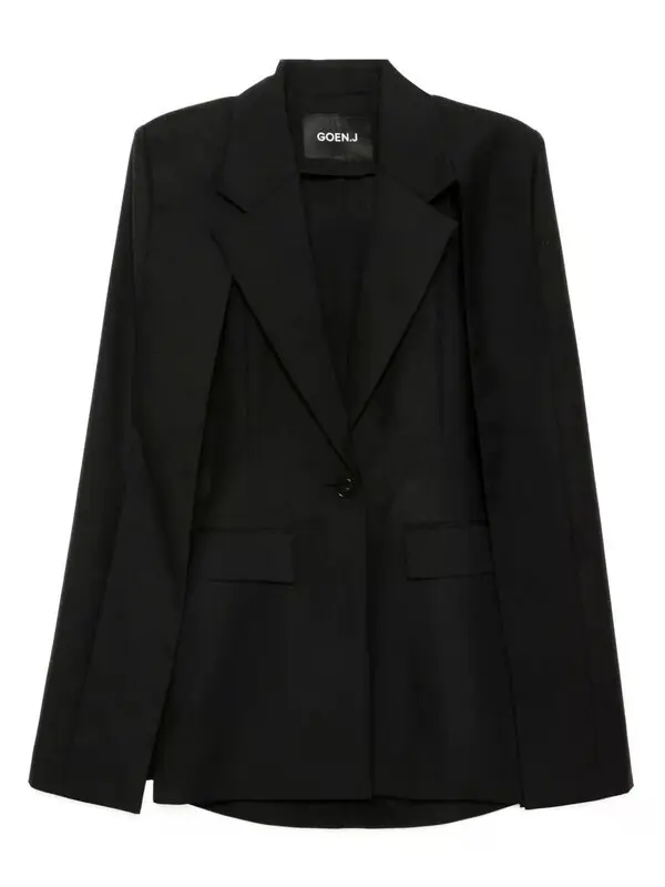 Goen.j Notched-lapel Blazer
