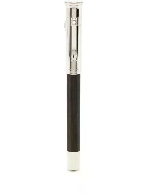 GRAF LANTZ Wood-detailing Rollerball Pen - Silver