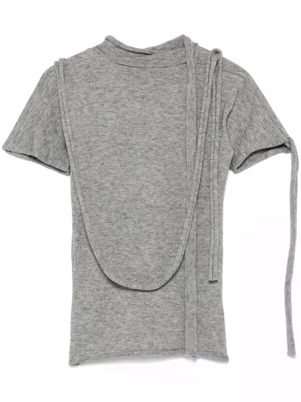 Ottolinger Strappy Knitted T-shirt