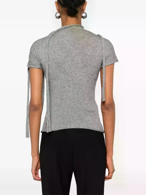 Ottolinger Strappy Knitted T-shirt