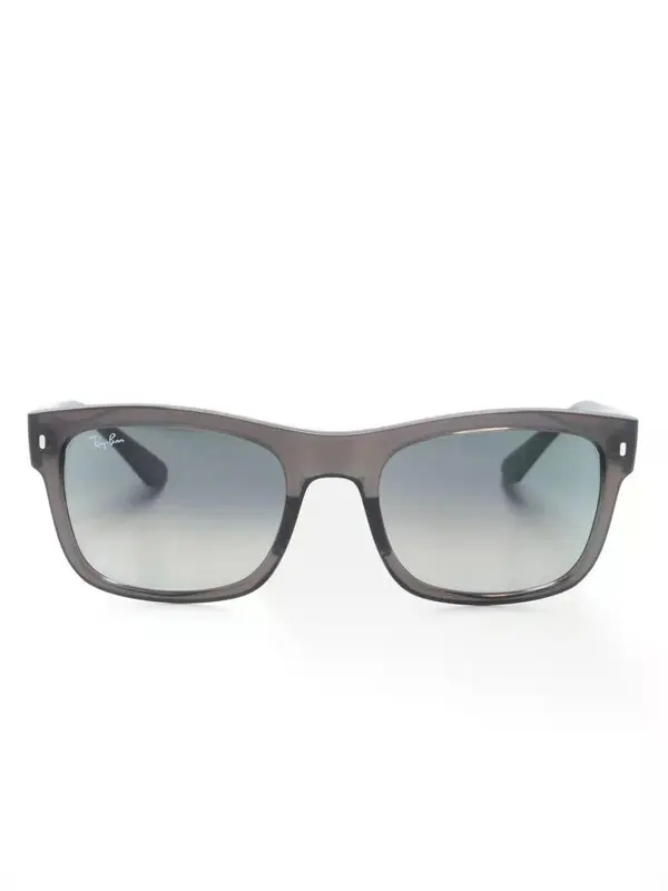 Ray-ban Square-frame Gradient Sunglasses - Grey