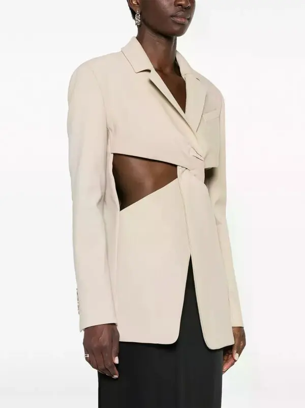 Coperni Cut-out Single-breasted Blazer
