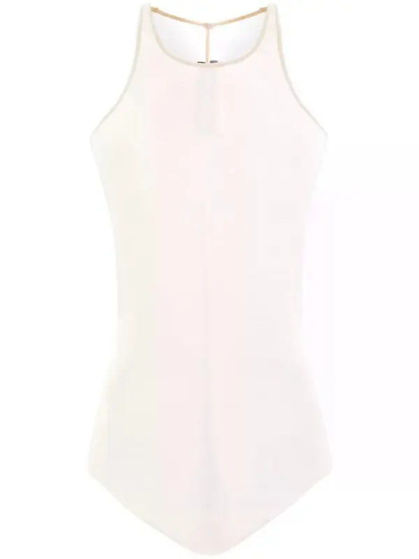 Rick Owens Fine-ribbed Tank Top