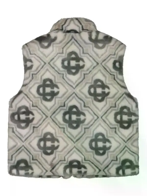 Casablanca Monogram-pattern Gilet