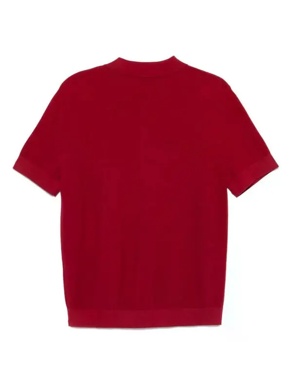 FURSAC Fine-knit Polo Shirt
