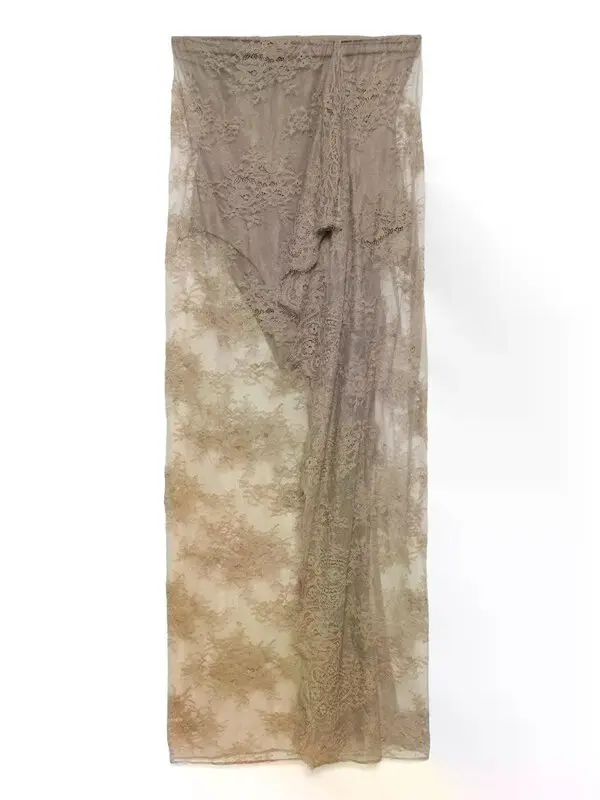 Christopher Esber Floating Lace Dress - Green