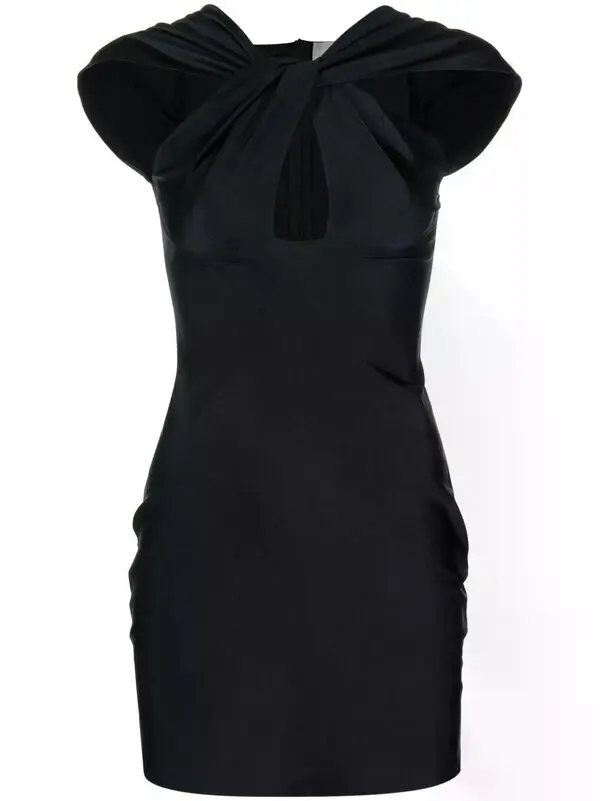 Coperni Twisted Cut-out Mini Dress