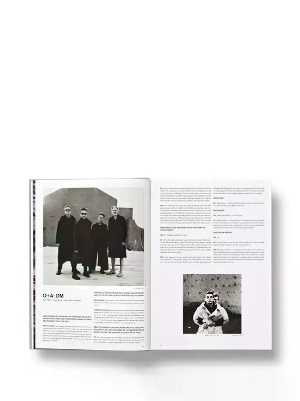 TASCHEN Depeche Mode Anton Corbijn Book