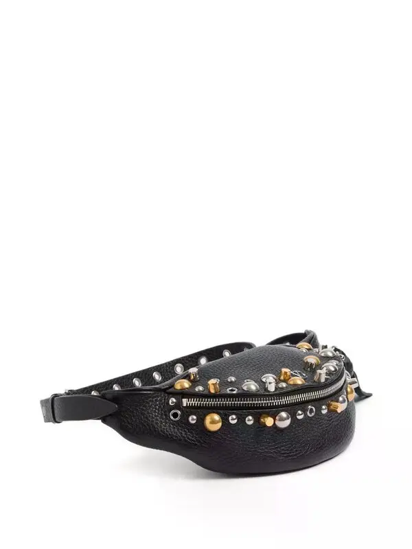Valentino Garavani Stud-embellished Belt Bag - Black