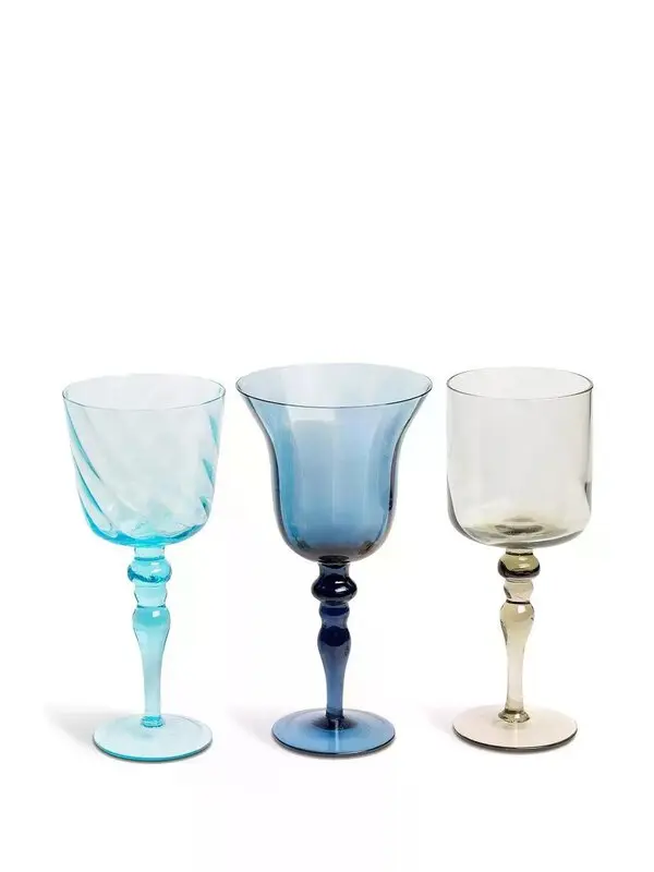 BITOSSI HOME Assorted Wine Goblets