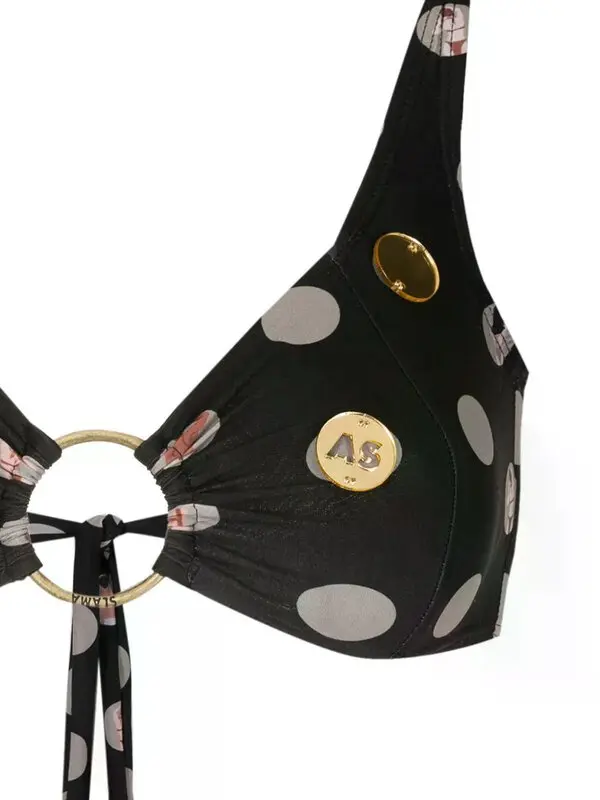 AMIR SLAMA Graphic-print Bikini