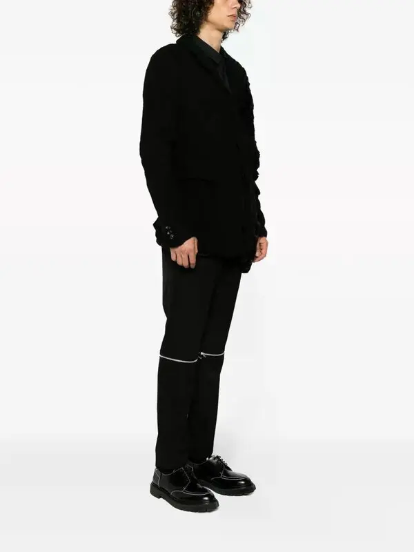 Comme Des Garçons Panelled Single-breasted Blazer