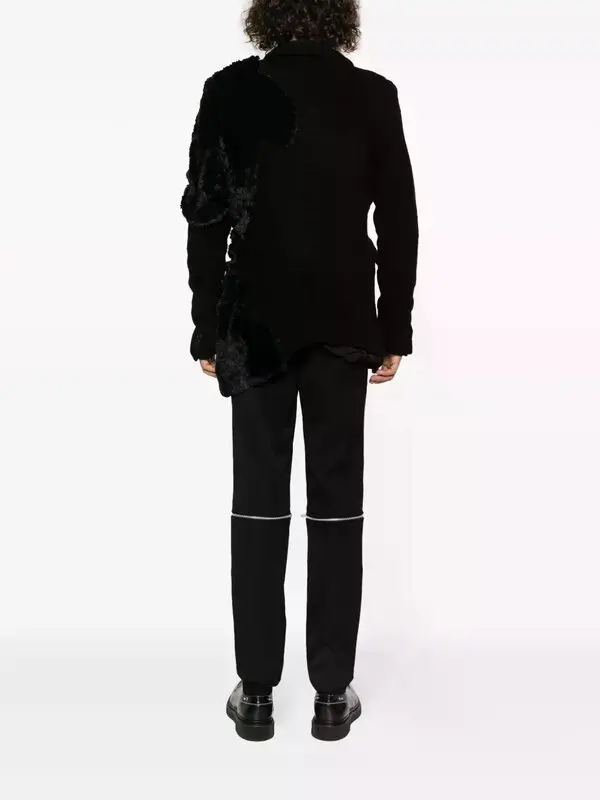 Comme Des Garçons Panelled Single-breasted Blazer