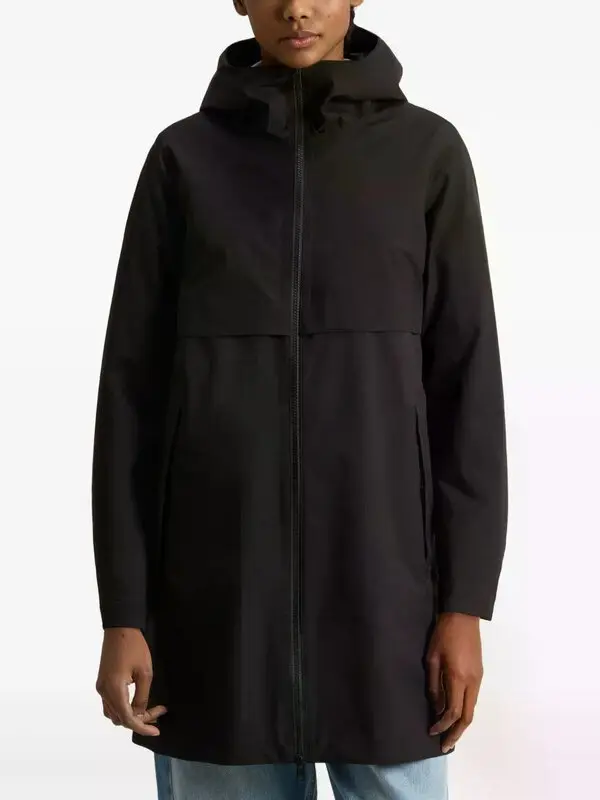 Woolrich Hooded Parka Coat - Black