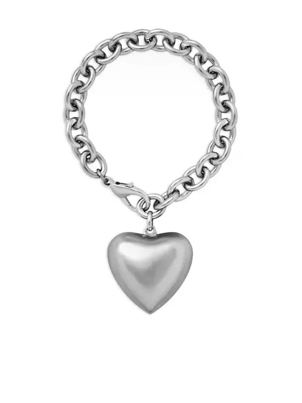 ROXANNE ASSOULIN Puffy Heart Bracelet - Silver