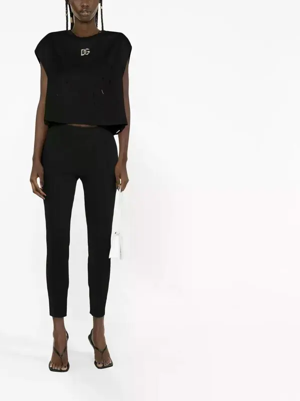Dolce & Gabbana Ankle-zip Leggings