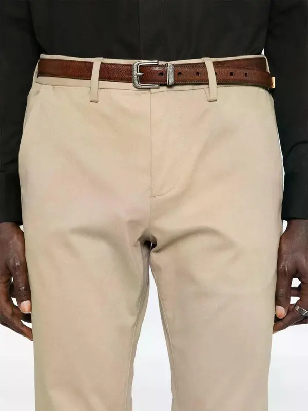 Saint Laurent Strech-cotton Chino Trousers