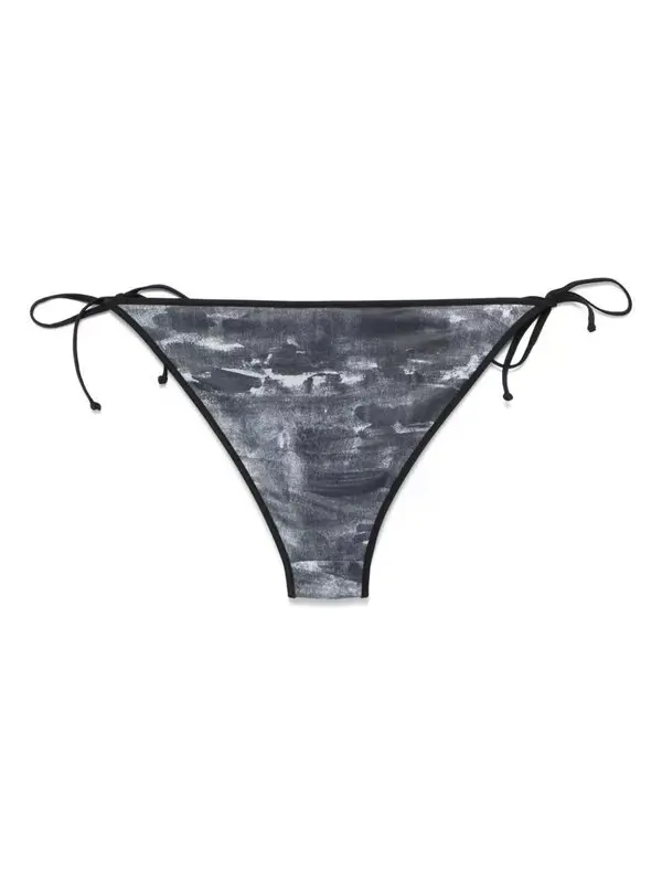 DIESEL® Abstract-print Bikini Bottoms
