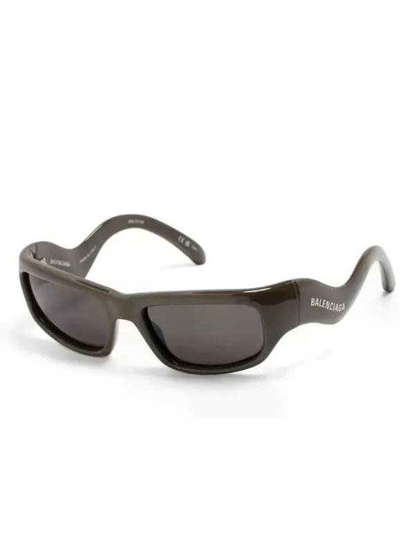 Balenciaga Hamptons Rectangle-frame Sunglasses