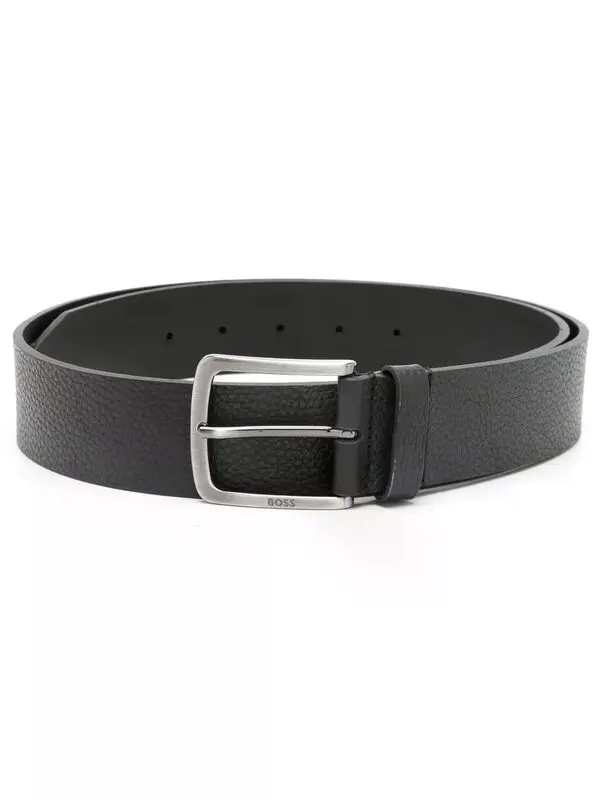 BOSS Engraved Logo Buckle Adjustable Belt