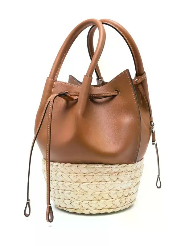 TOD'S T Timeless Logo Bucket Bag