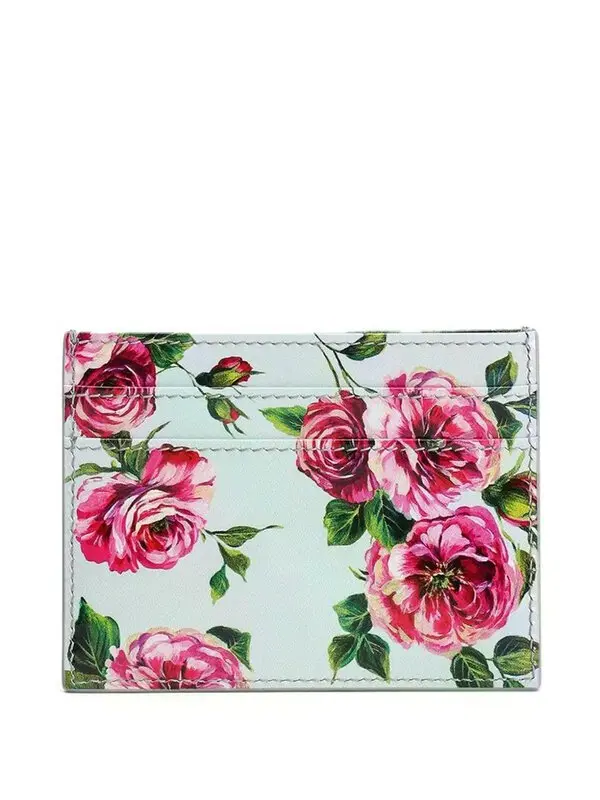 Dolce & Gabbana Floral-print Cardholder