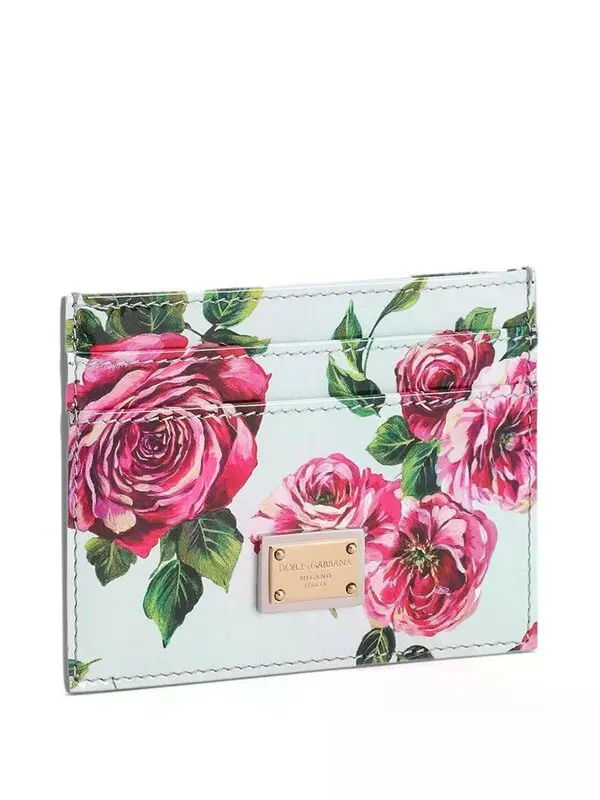 Dolce & Gabbana Floral-print Cardholder