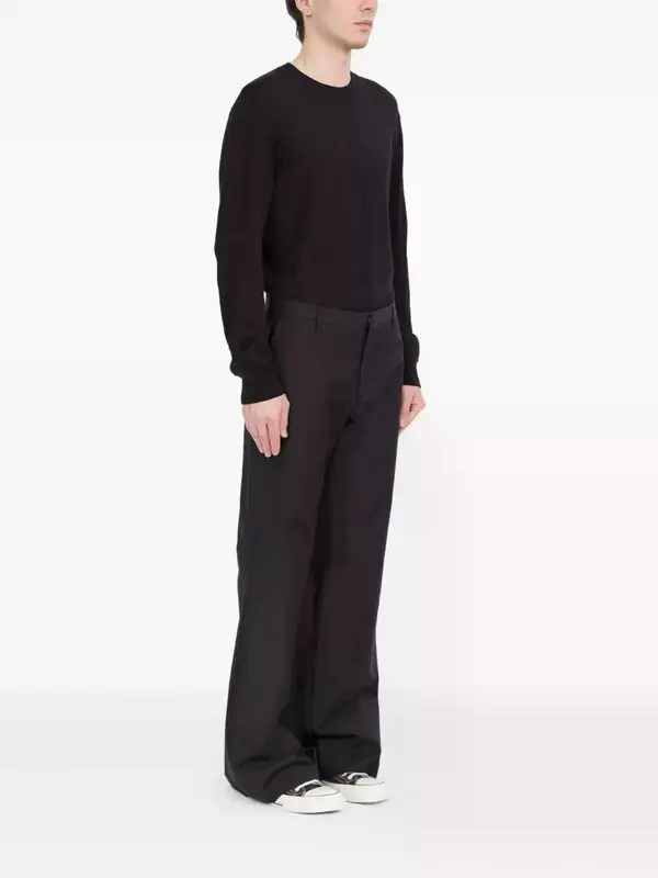 MAISON MARGIELA Single-stitch Logo Trousers