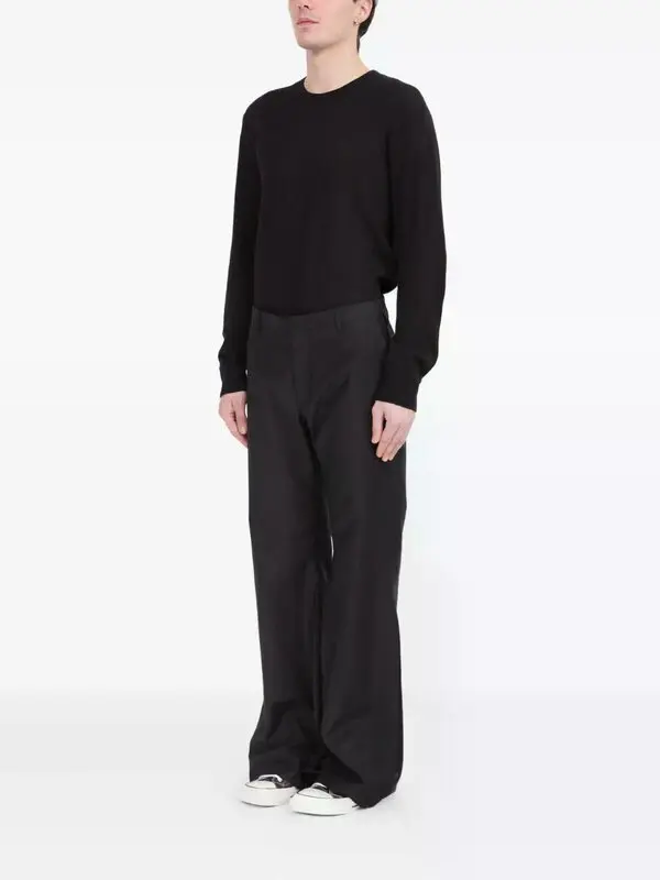 MAISON MARGIELA Single-stitch Logo Trousers