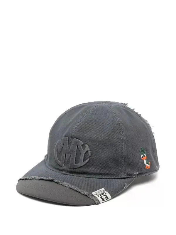 Mihara Yasuhiro Crushed Detail Cap - Grey