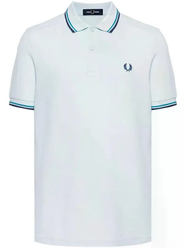 Fred Perry Twin Tipped Polo Shirt - Blue