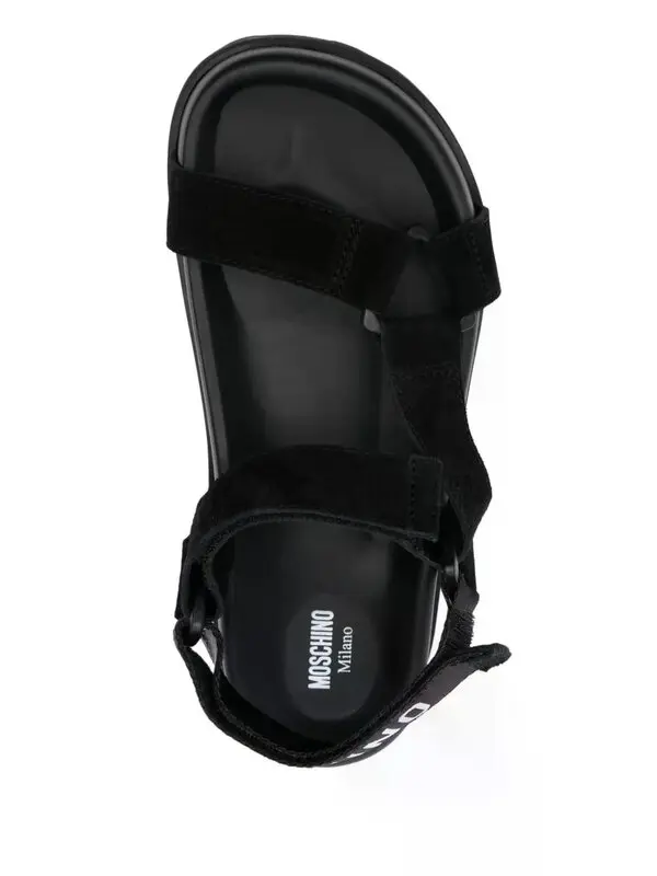Moschino Print Platform Sandals