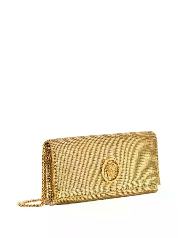 Versace La Medusa Clutch - Gold