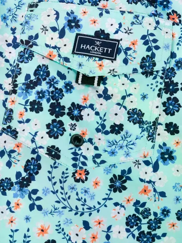 HACKETT Floral-print Swim Shorts