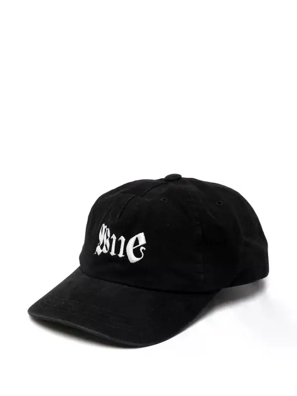 We11Done Logo-embroidered Cap - Black