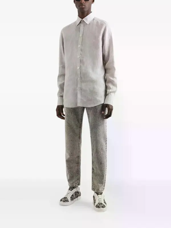 Dolce & Gabbana Martini Linen Shirt